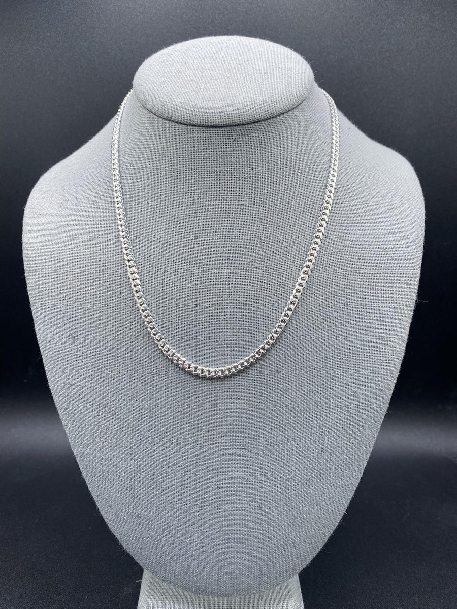 4mm Silver Cuban chains/ bracelets | Ott Family Jewelry – O.F.J.
